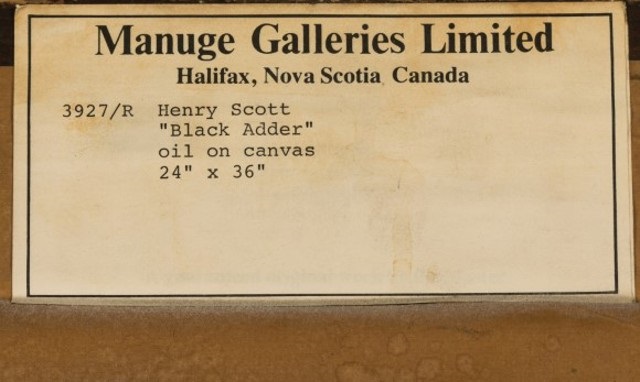 Black Adder Nameplate inscription Blackadder launched in Britain 1870 ...